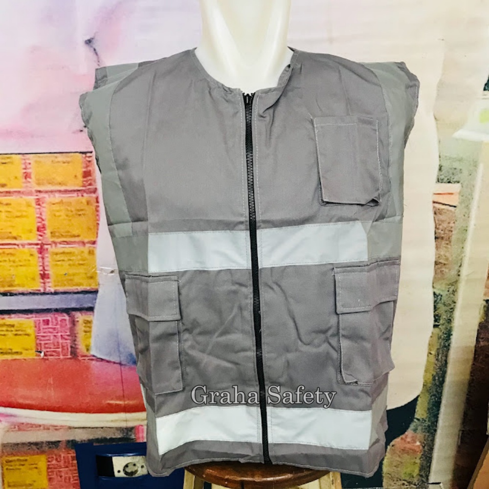 Jual Rompi Safety American Drill Warna Biru Pertamina - Rompi Safety ...