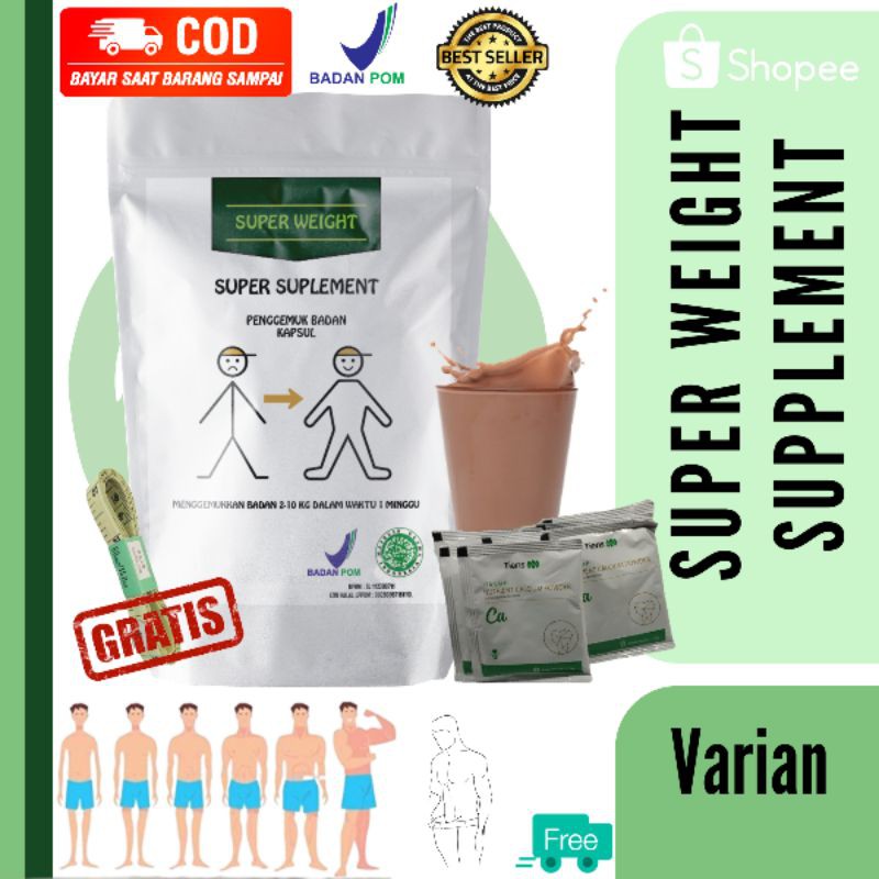 Jual Obat Gemuk Badan Vitamin Penggemuk Badan Master Weight Gain Susu ...