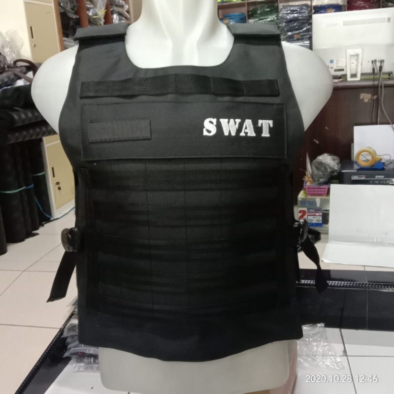 Jual Rompi motor |Rompi angin |Rompi bodyvest S.W.A.T hitam |Rompi ...