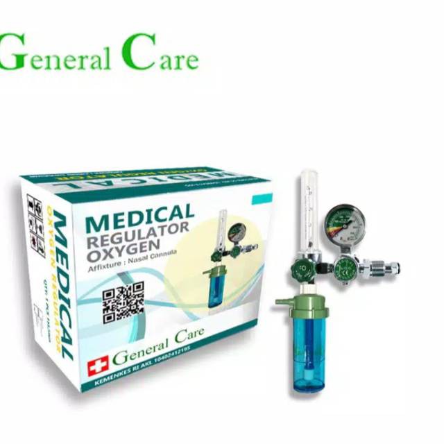 Jual Regulator Oxigen - General care Regulator Oxygen | Shopee Indonesia