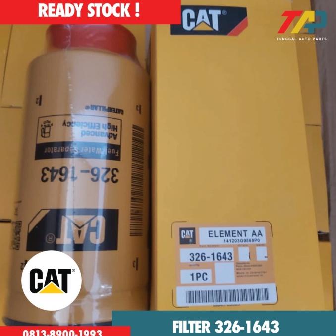 Jual !!!!!!] Filter solar Caterpillar (PN 326-1643) Jaminan Ori dan ...