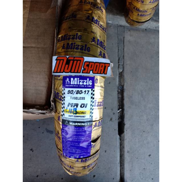 Jual Ban Mizzle MR 01 90/80-17. Ban Mizzle soft kompon 90/80-17 mr01 ...