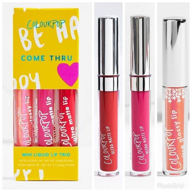 Jual COLOURPOP - COME THRU LIP SET (MINI LIQUID LIP TRIO) | Shopee ...
