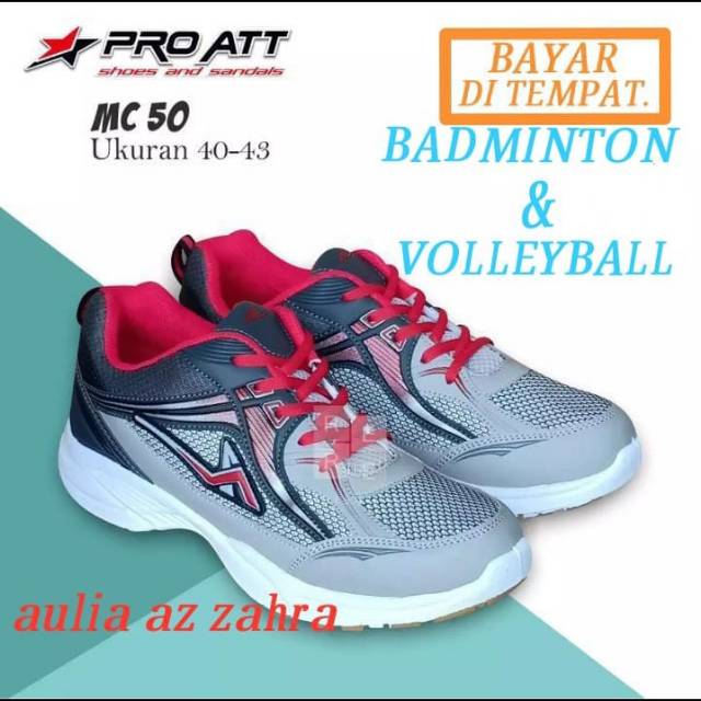 Jual TERMURAH!! Sepatu Badminton / Running /Sneaker / Sepatu Olahraga Pro ATT MC 50 - 100% ...