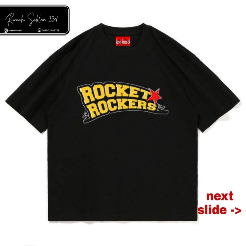 Jual KAOS ROCKET ROCKERS BAJU BAND METAL POP PUNK T-SHIRT PUTIH ...