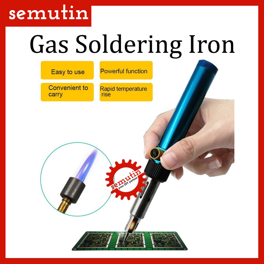Jual Gas Soldering Iron 3in1 / Gun Butane Blow Torch Cordless / Solder ...