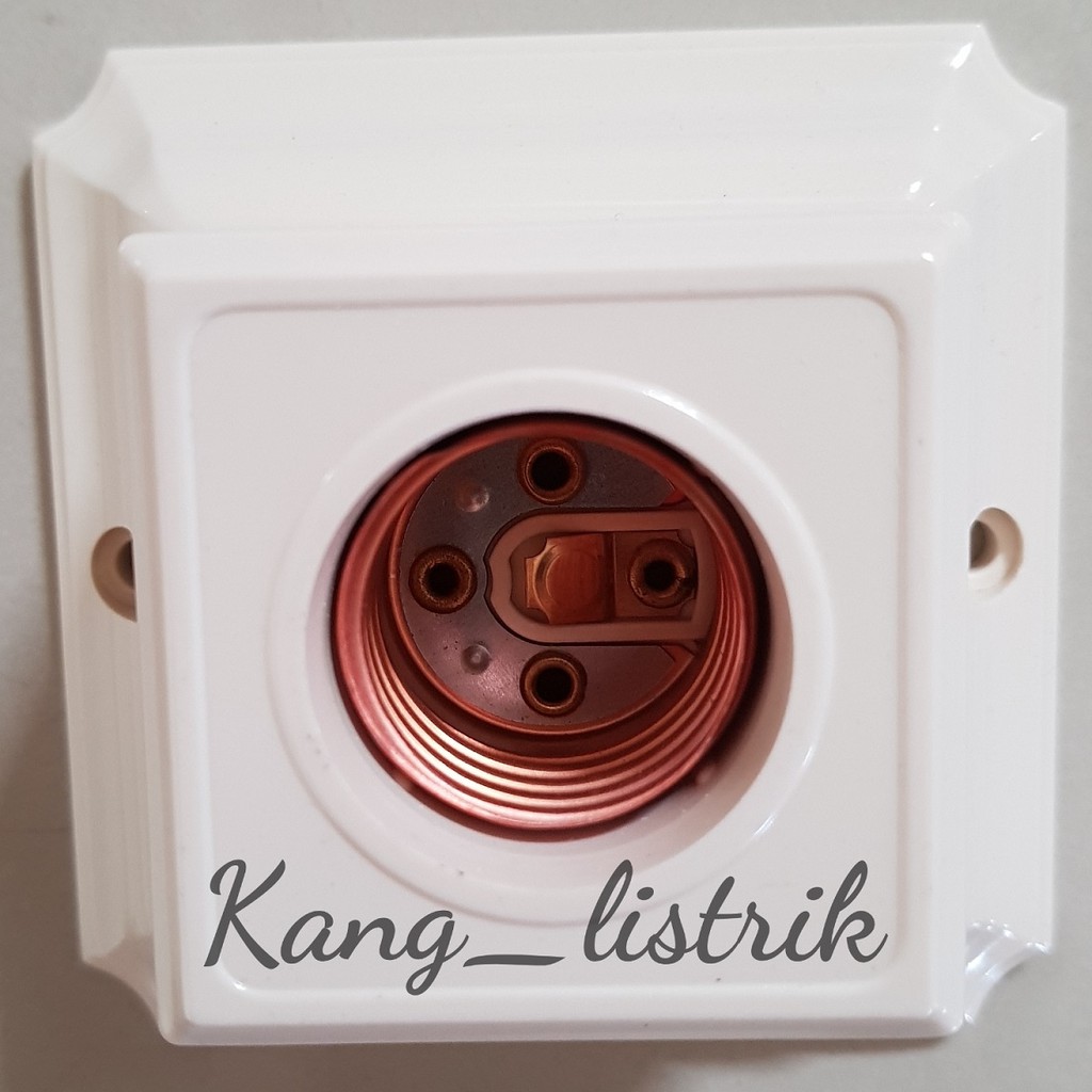 Jual 1210 FITTING PLAFON BROCO PERSEGI FITTING LAMPU SEGI BROCO 1210 ...