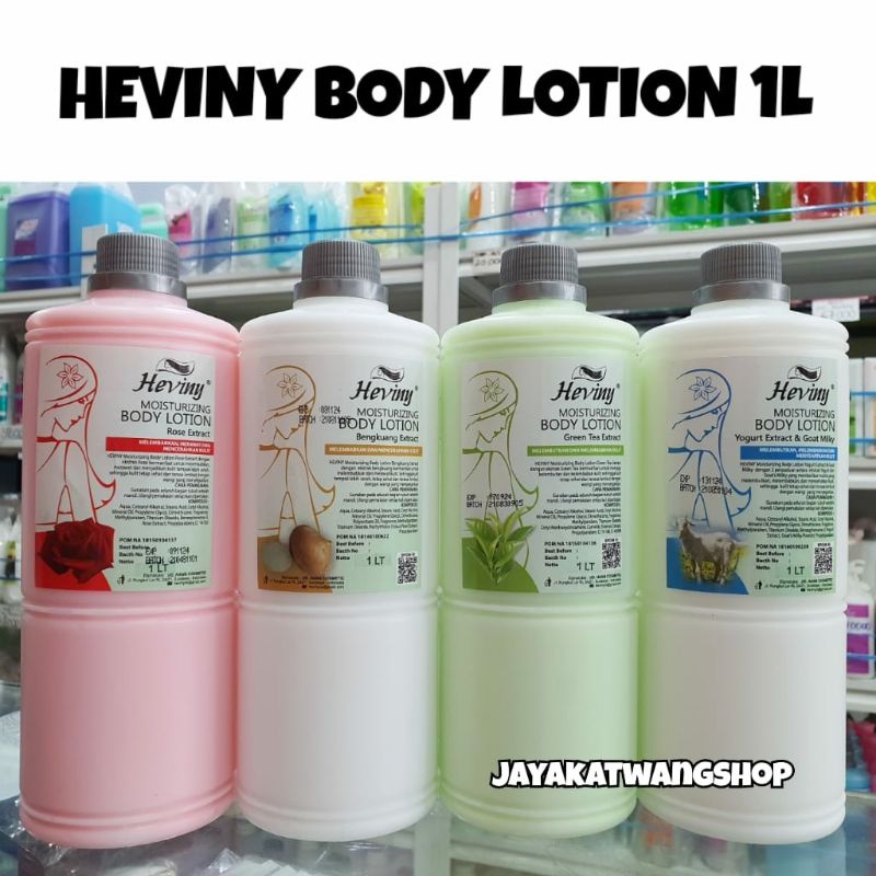 Jual HEVINY Hand Body Lotion 1000mL (1 Liter) | Lotion Melembabkan ...