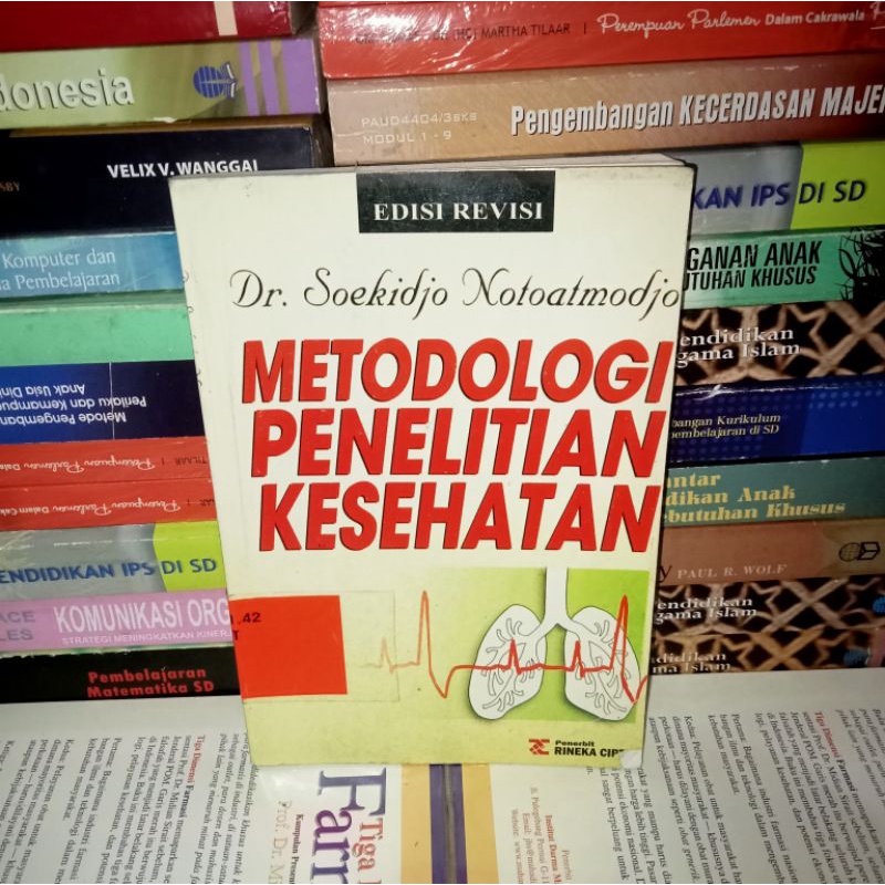 Jual ORIGINAL BUKU METODOLOGI PENELITIAN KESEHATAN EDISI REVISI | Shopee Indonesia