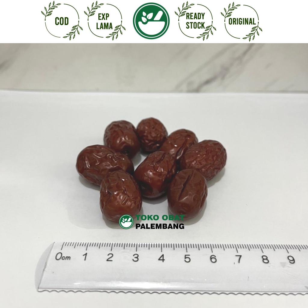 Jual ANGCO BESAR 10GRAM HUNG CAO KURMA CHINA KURMA CINA HONG CAO ANG CO ...