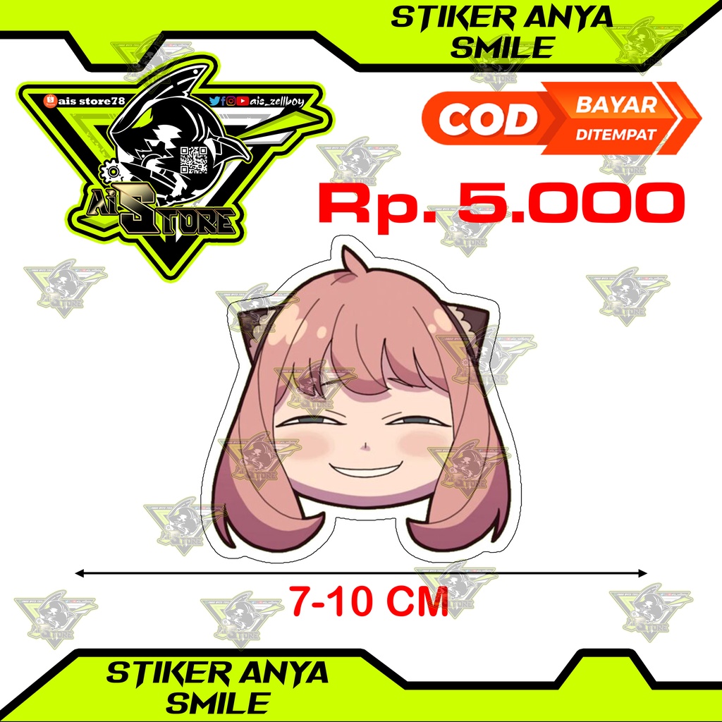 Jual Stiker Anya Smile | Shopee Indonesia