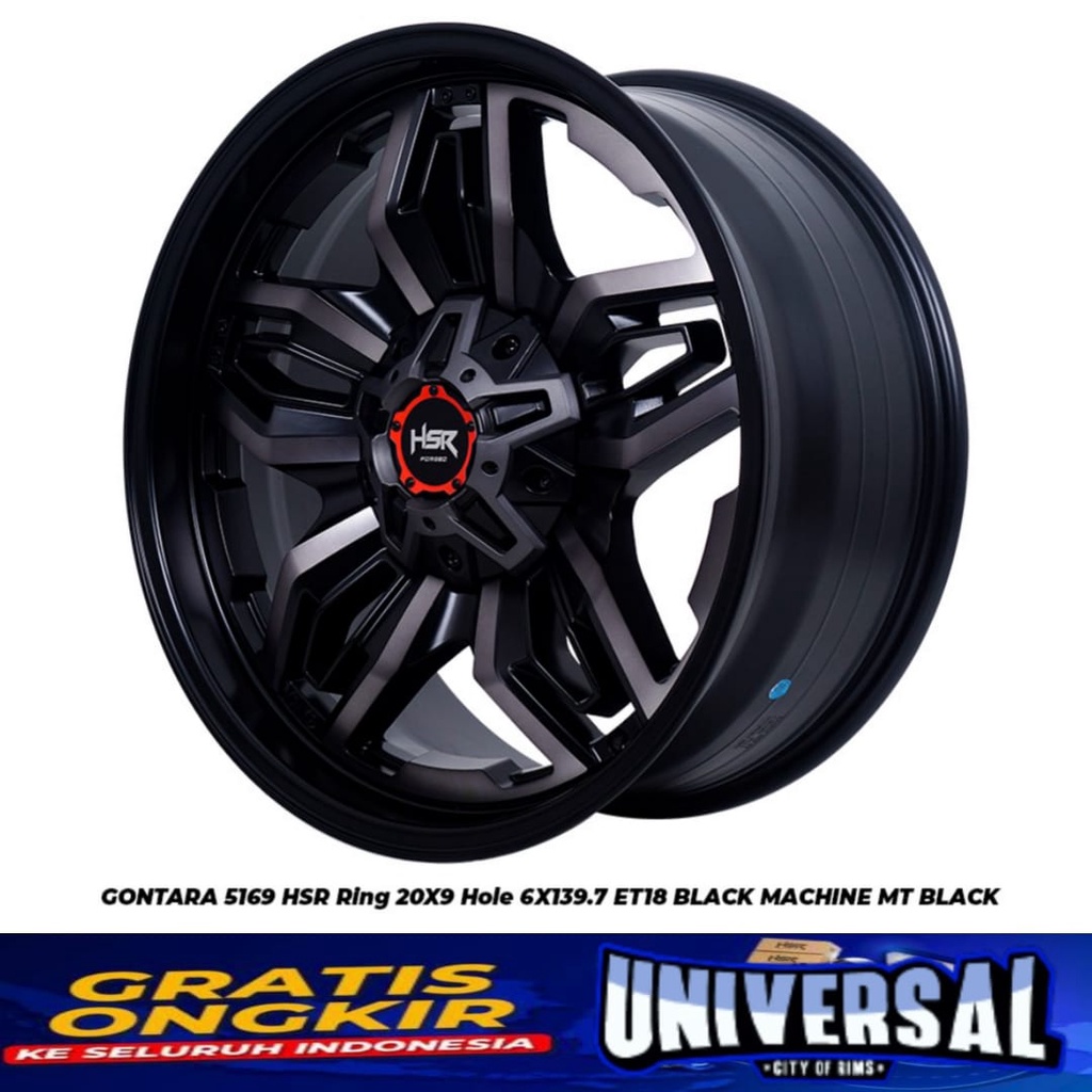 Jual Velg Mobil Racing Hsr Ring20 Untuk Mobil Colorado, Trailblazer ...