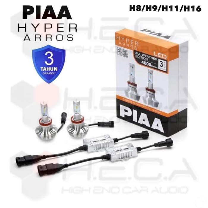 Jual LED PIAA Hyper Arros H8/H9/H11/H16 4000k Lampu Headlamp Foglamp u | Shopee Indonesia
