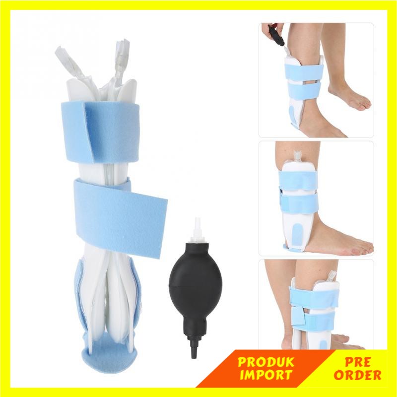Jual PRODUK PO Adjustable Ankle Support Air Brace Inflatable Splint ...