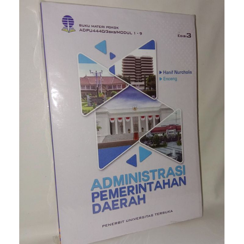 Jual administrasi pemerintahan daerah edisi 3 buku baru | Shopee Indonesia