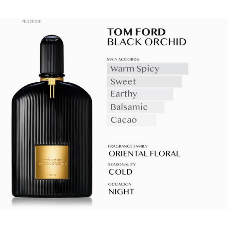 Jual parfum Tom Ford black Orchid Refill | Shopee Indonesia