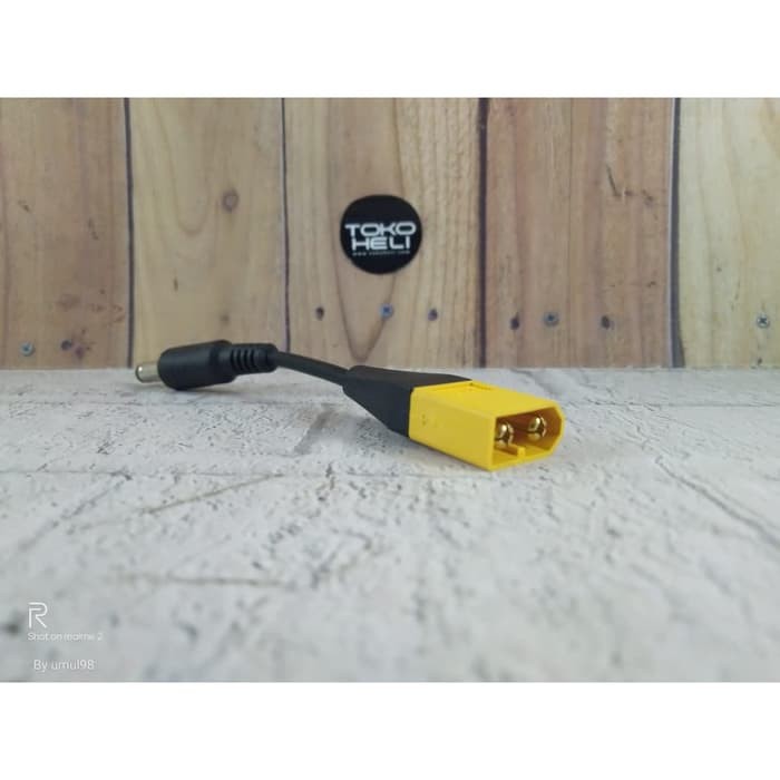 Jual XT60 Male to DC Cable for Fatshark TS100 Adapter Converter 11Cm ...