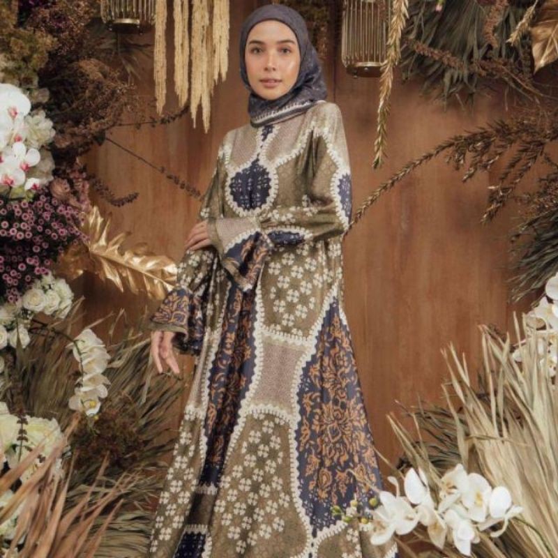 Jual Anggrek Dress calanthe L Wearing klamby | Shopee Indonesia