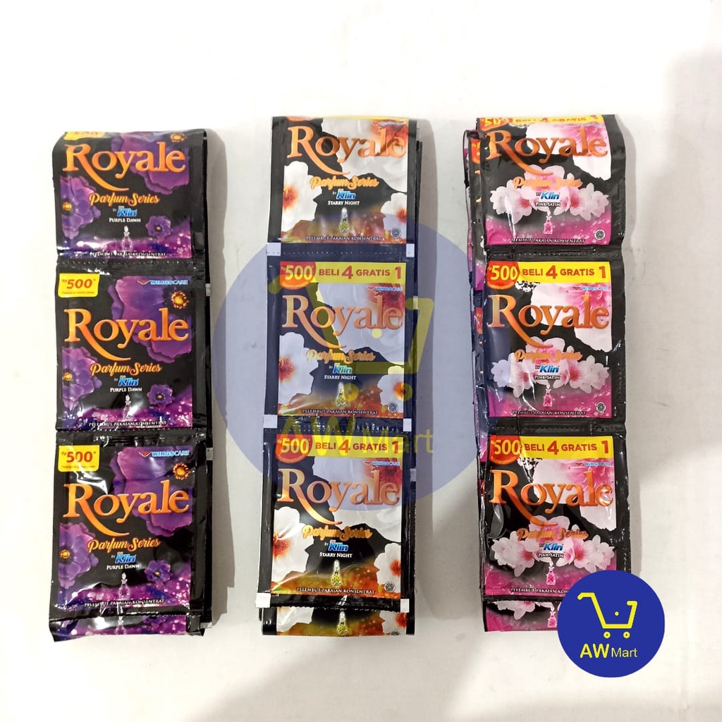 Jual ROYALE PARFUME SERIES (BY SO KLIN) RENCENG 12 SACHET X 13 ML ...