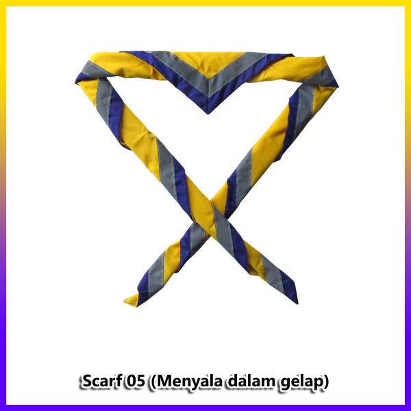 Jual Scarf Pramuka Kode SC05 (kombinasi Scothlite, menyala dalam gelap ...