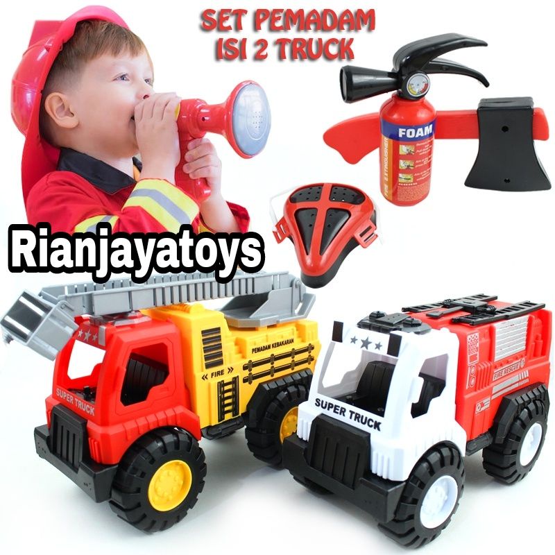 Jual LENGKAP!! MAINAN MOBIL PEMADAM KEBAKARAN / MAINAN MOBIL MOBILAN ...