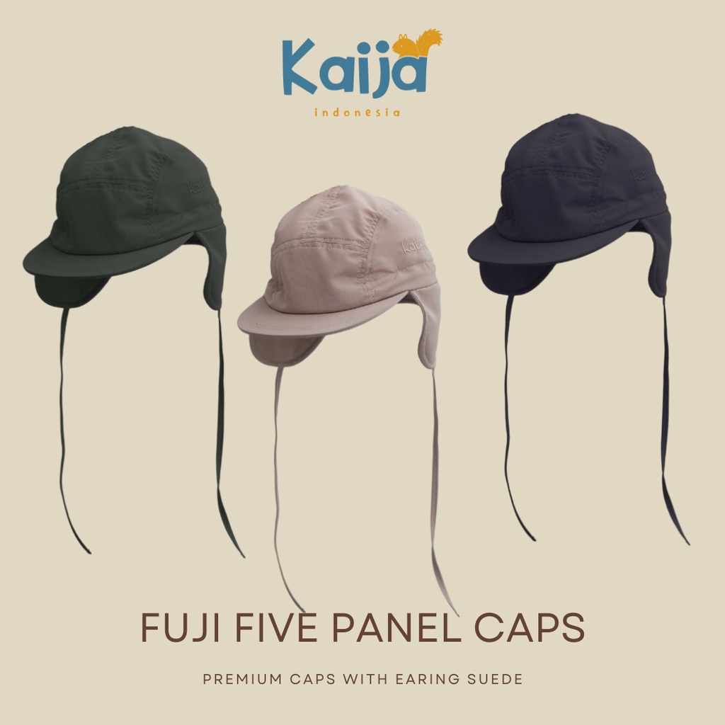 Jual FUJI HAT / Topi Earth Tone Five Panel Hat Anak by KAIJA | Shopee ...