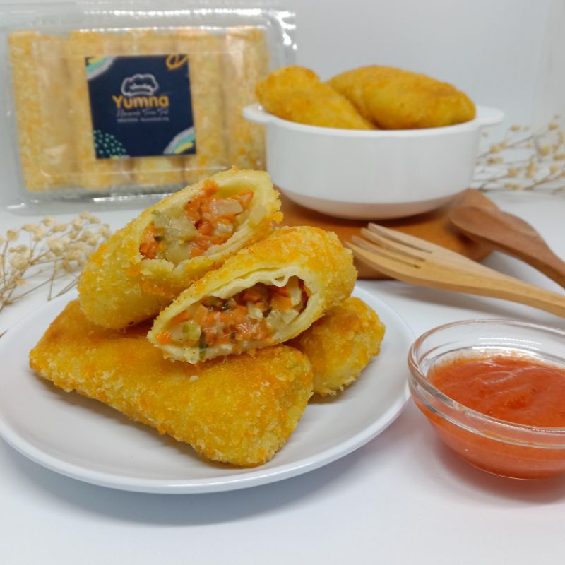 Jual Risol Sayur Wortel Kentang Risoles Frozen Food isi 5 pcs | Shopee ...