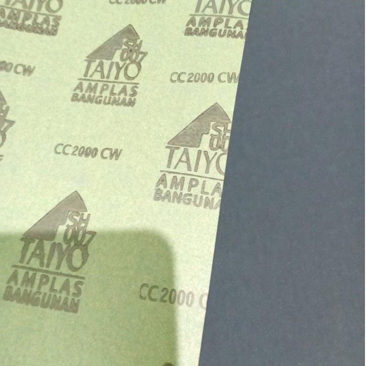 Jual Amplas Halus dan Kasar Amplas Lembaran Taiyo Grit Ukuran : 60 80 ...