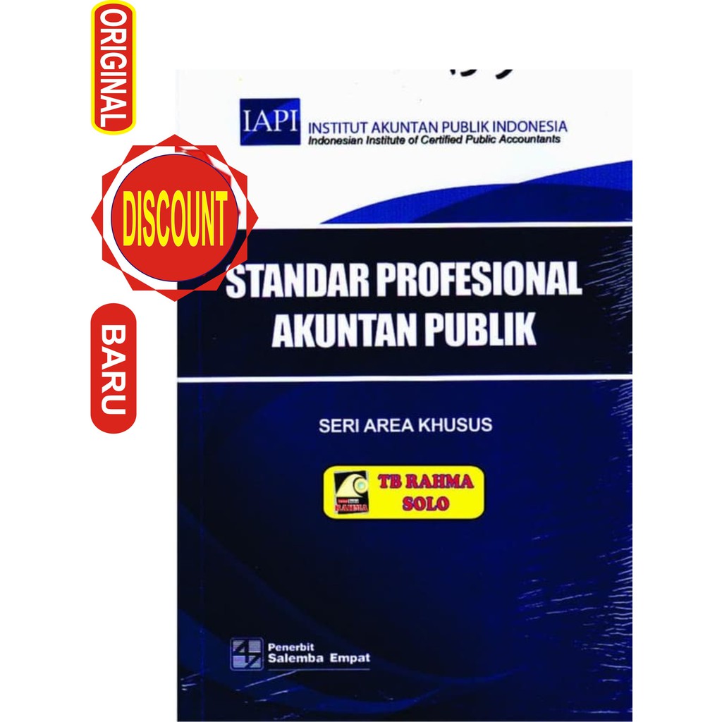 Jual Standar Profesional Akuntan Publik Seri Area Khusus IAPI Salemba ...