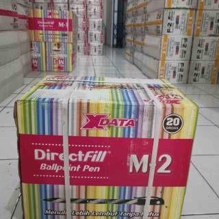 Jual PEN / PULPEN / BOLPOIN LILIN M2 XDATA ( PER KARTON ) | Shopee Indonesia