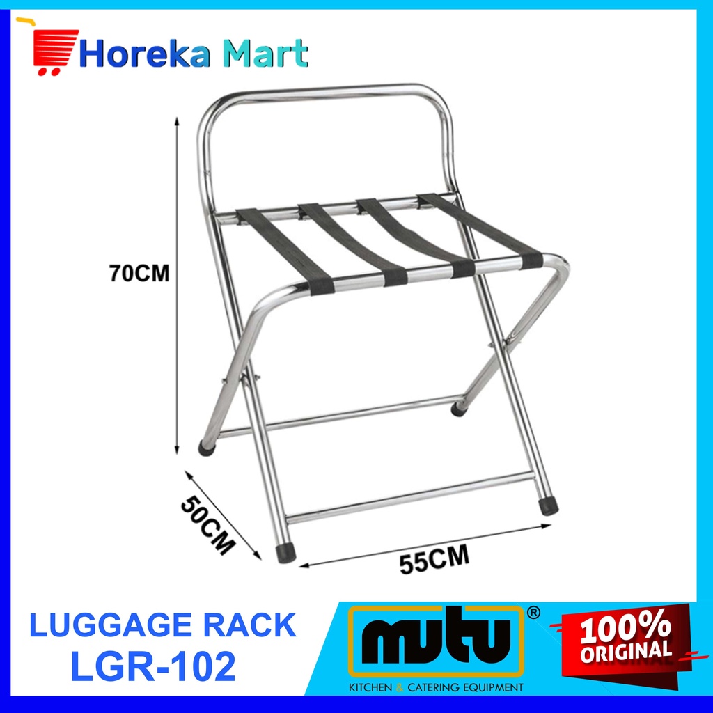 Jual Rak Tempat Koper Kamar Hotel Luggage Rack Praktis Minimalis Elegan ...