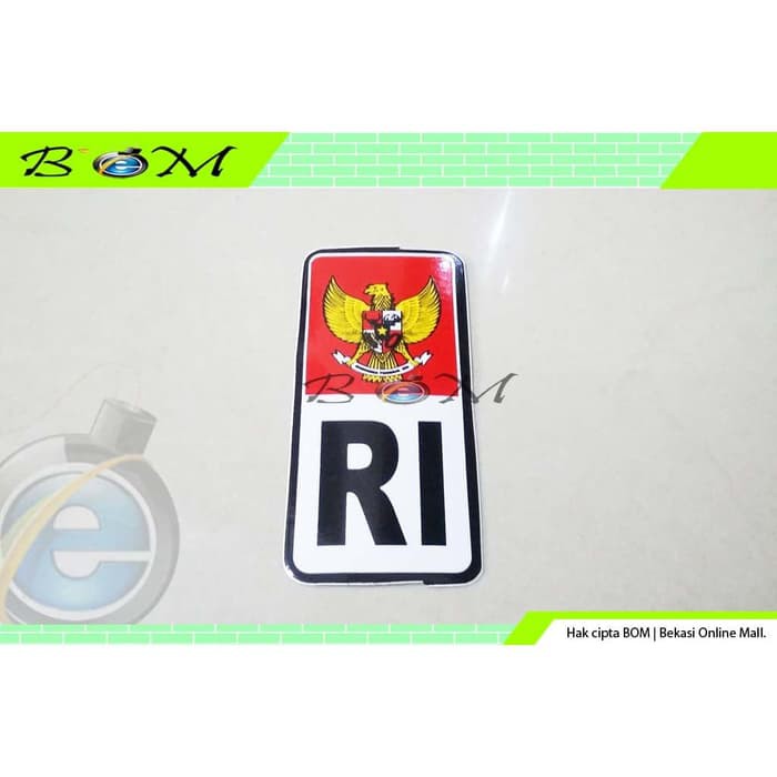 Jual Stiker Sticker Tulisan Ri Merah Putih Burung Garuda | Shopee Indonesia