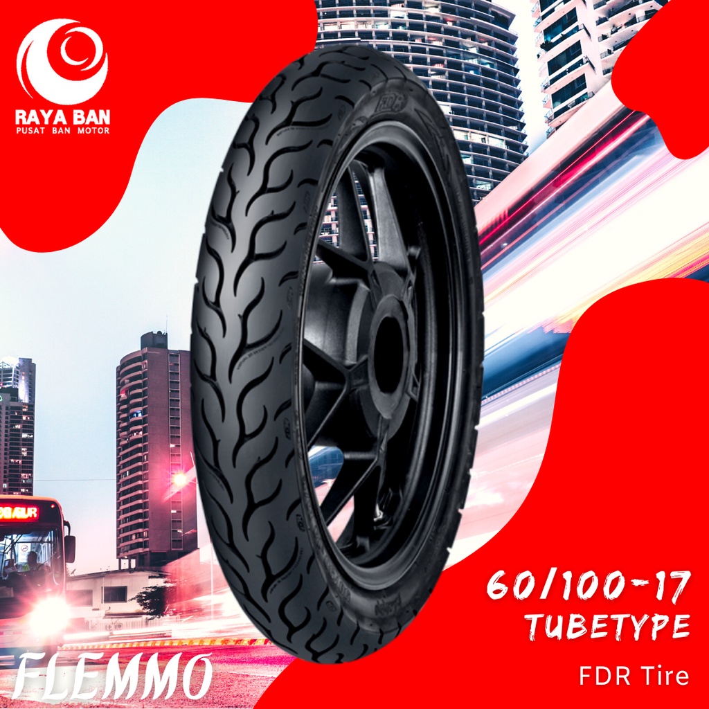 Jual Ban Motor FDR Flemmo 60/100-17 TT | Shopee Indonesia
