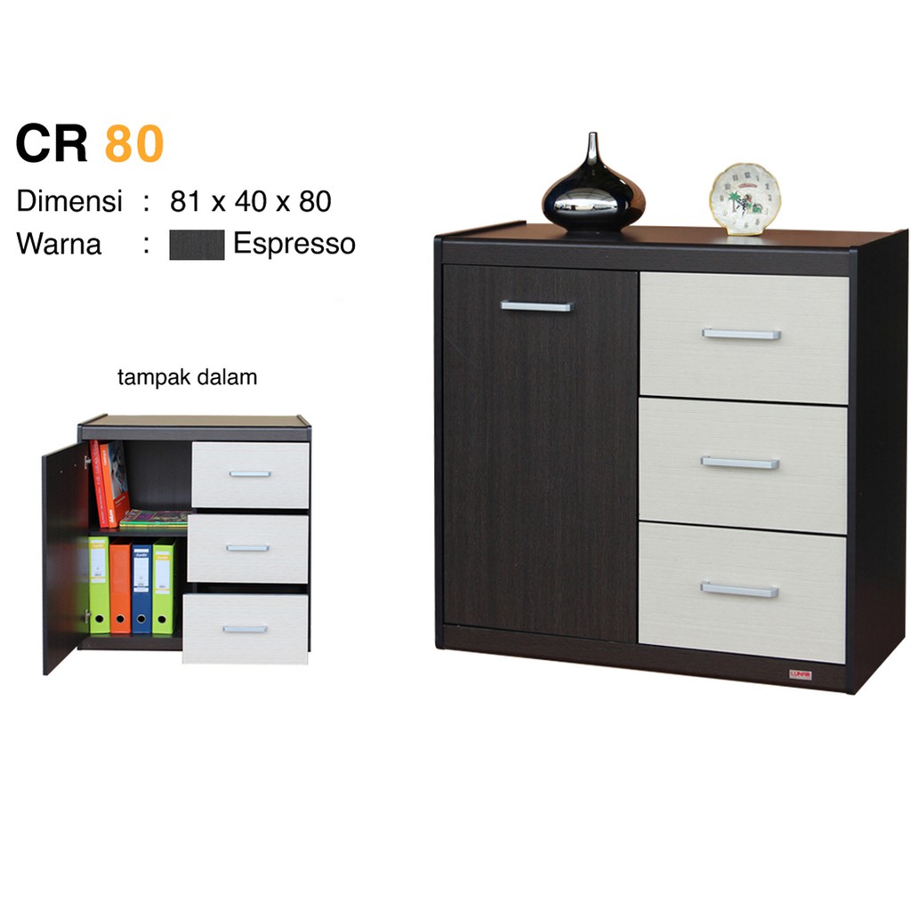 Jual Rak Serbaguna Lunar Credenza CR 80 | Shopee Indonesia