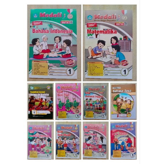 Jual LKS SD Kelas 1 Kurikulum Merdeka Terbaru Semester 1 modul Siswa ...
