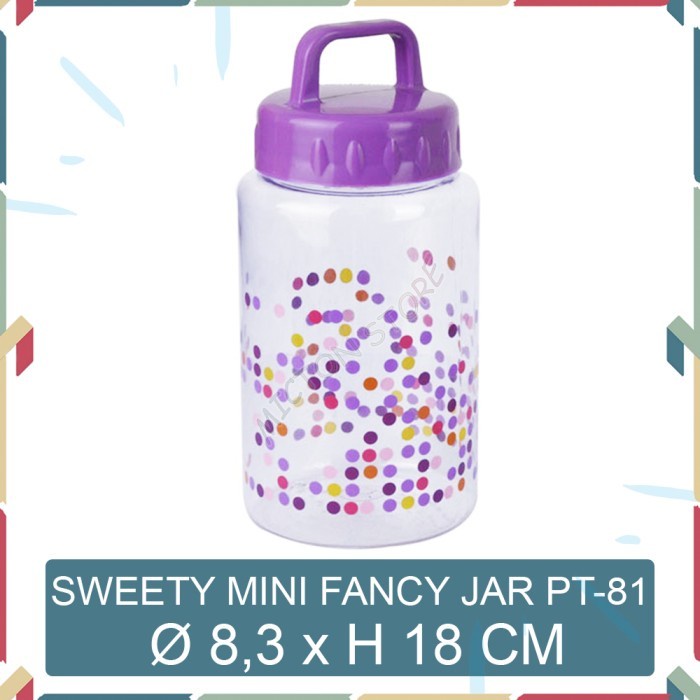 Jual MICTON Lion Star Basic Home Botol Toples Sweety Mini Fancy Jar PT ...