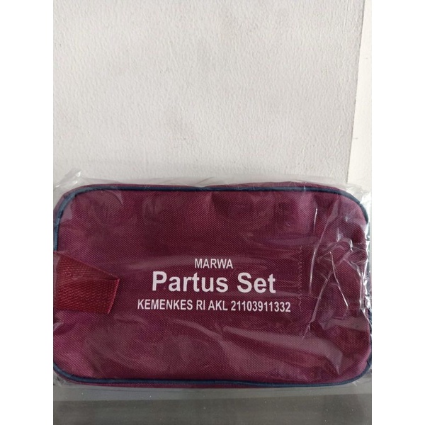 Jual Partus set marwa - Kemenkes RI AKL - Partuset Lengkap - Partuset ...