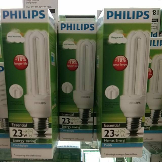 Jual Lampu philips essential 23w | Shopee Indonesia