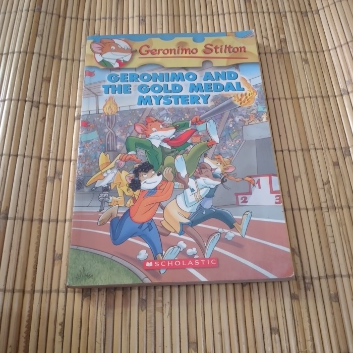 Jual Original G.Stilton - Geronimo and the gold medal mystery | Shopee ...