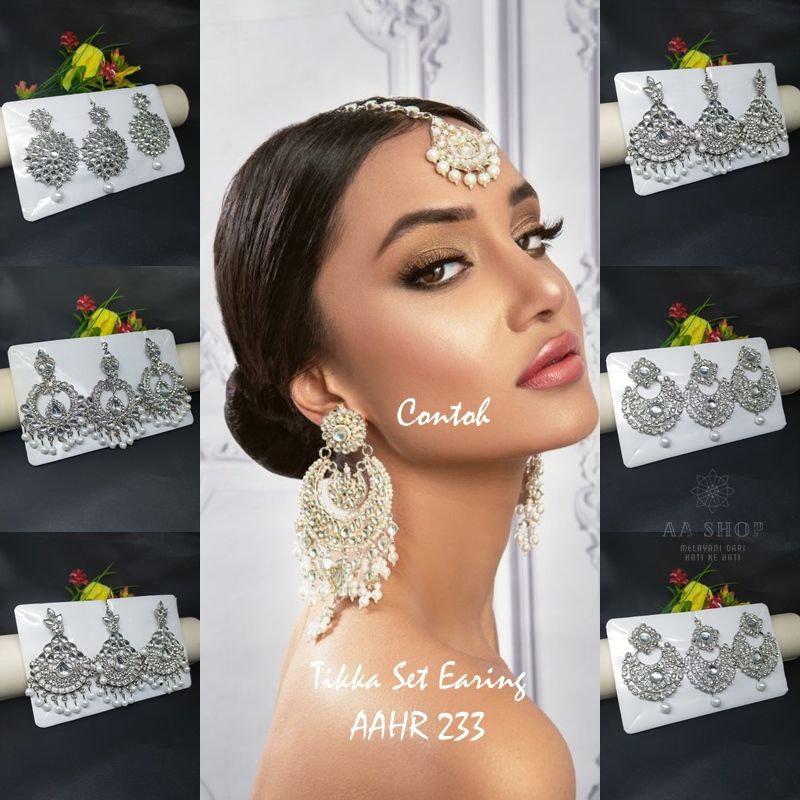 Jual MAAGTIKA SET ANTING INDIA SILVER / HIASAN DAHI INDIA SILVER ...