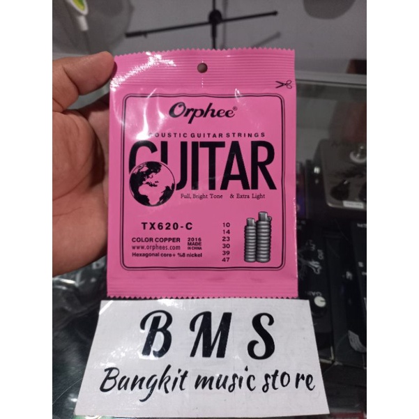 Jual SENAR GITAR WARNA SENAR WARNA AKUSTIK Orphee TX 620 c | Shopee ...