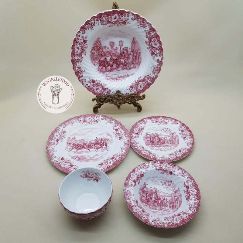Jual Piring set Johnson Brothers/piring set keramik/piring makan set ...