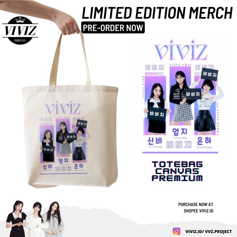 Jual TOTEBAG KPOP | TOTEBAG VIVIZ | Shopee Indonesia