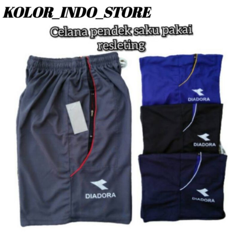 Jual celana kolor pria saku resleting | Shopee Indonesia