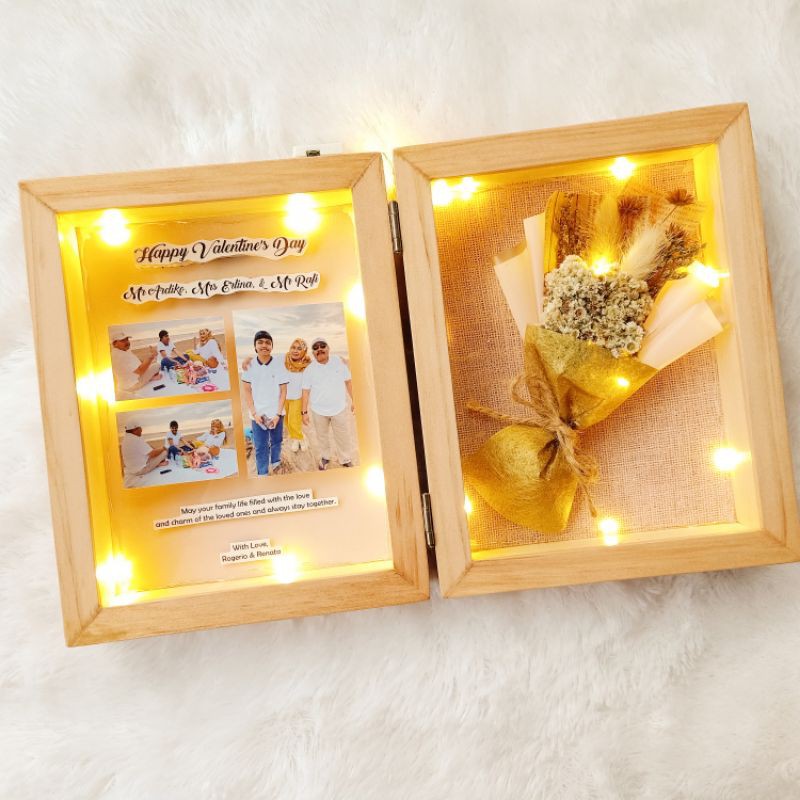 Jual Double Frame Box | Frame Lipat | Frame Buku | kado unik cocok ...