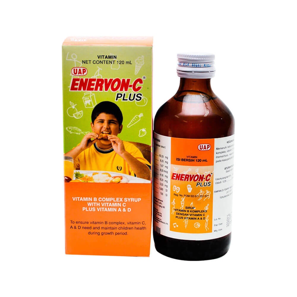 Jual ENERVON C PLUS SYR 120ML (DARYA VARIA) | Shopee Indonesia