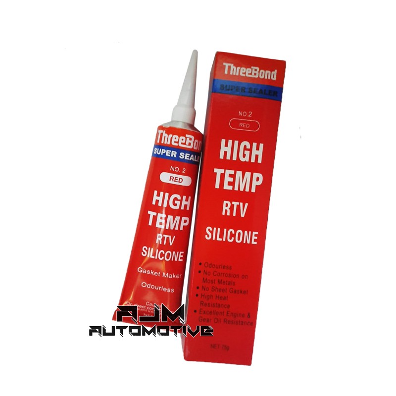 Jual Lem Gasket Silikon/ High Temp RTV Silicone Threebond Merah ...