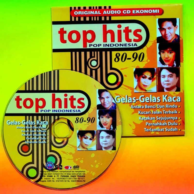 Jual KASET ORIGINAL CD AUDIO MUSIK TOP HITS LAGU POP INDONESIA LAWAS TERPOPULER - COMPACT DISC ...