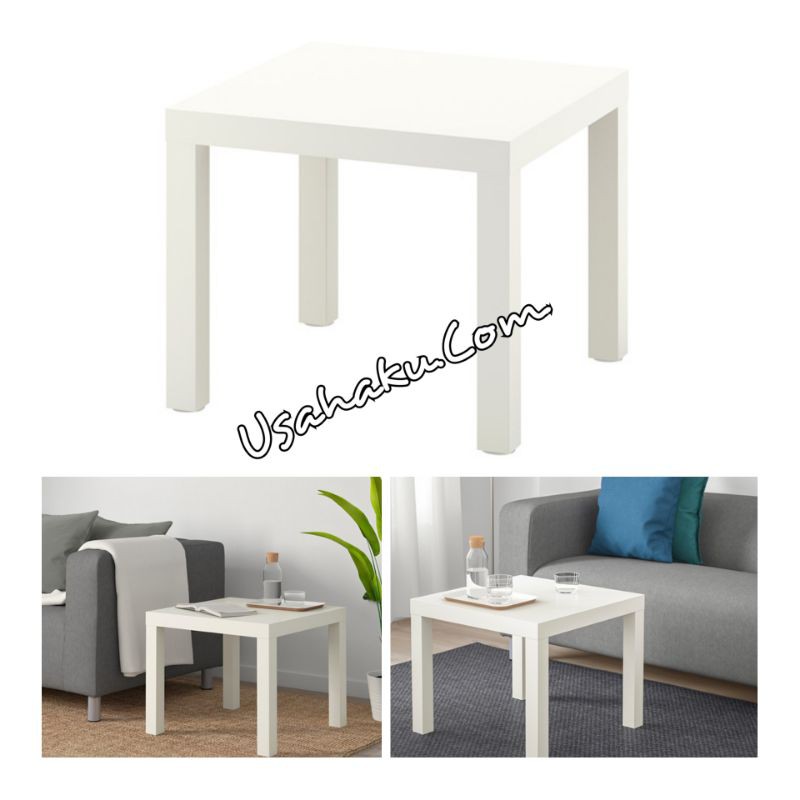 Jual Meja Samping Kecil, Warna Putih, Bahan Particleboard, Cocok Untuk ...