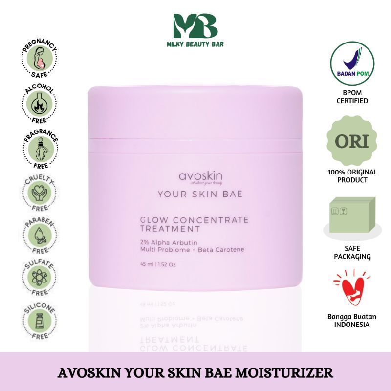 Jual MBB - AVOSKIN YOUR SKIN BAE Glow Concentrate Treatment 2% Alpha ...